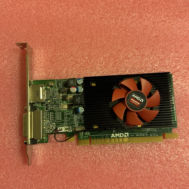 AMD RADEON R5 340X 2GB GDDR3 PCIe Graphics Card FULL Profile DVI DP ...