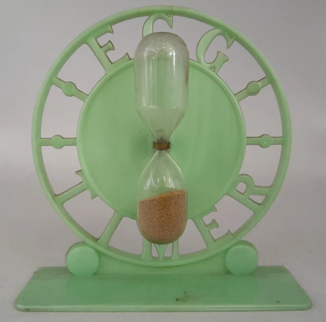 VINTAGE GREEN BAKELITE Plastic Egg Timer B6 G937 £11.95 - PicClick UK