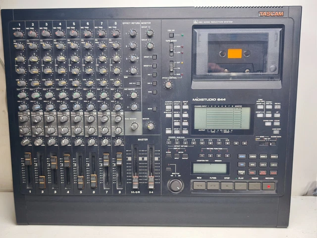 TASCAM MIDISTUDIO 644 Multitrack Cassette Tape Recorder Analog Mixer ...
