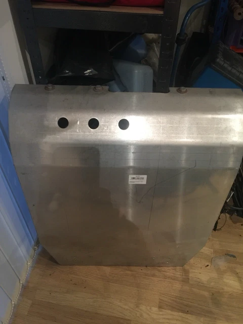 OMP VOLKSWAGEN GOLF mk1 aluminium engine sump guard new old stock - nos ...
