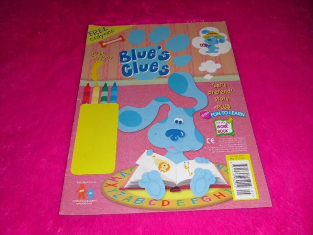 BLUE'S CLUES MAGAZINE Issue 5 2002 (Nickelodeon, Kevin Duala, Fun To ...
