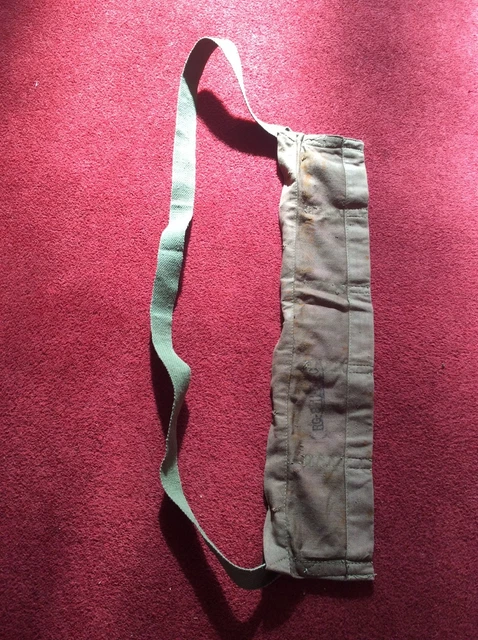 WW2 PATTERN BRITISH Army 37 Pattern Webbing Bandolier, 1954, Jungle ...