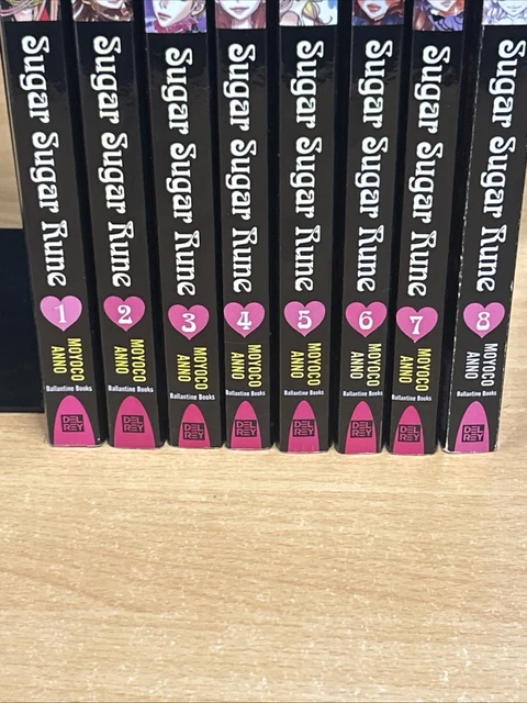 SUGAR SUGAR RUNE Vol. 1-8 English Manga Complete By Moyoco Anno OOP ...
