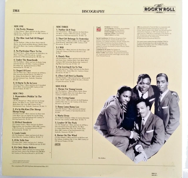 1964 ROCK N Roll Era Time Life Music Vinyl Records Double Album 2x NM ...