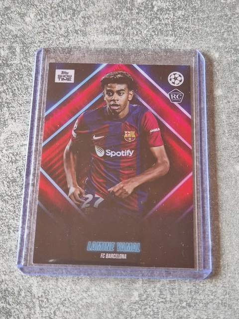 TOPPS UCC SHOWTIME 2023/2024 - LAMINE YAMAL Base RC EUR 9,99 - PicClick DE