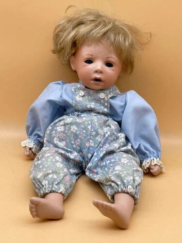 POUPON DE COLLECTION Porcelaine Poupée 32 cm. État Parfait EUR 39,82 - PicClick FR