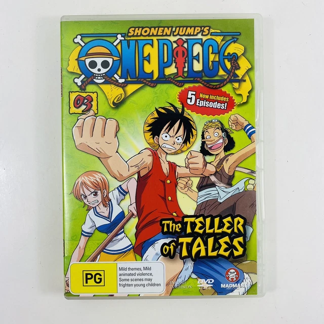 SHONEN JUMP'S ONE Piece : Vol 3 The Teller of Tales DVD anime $13.85 ...