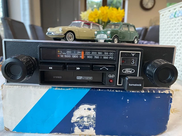 1985 FORD RST 21 P car radio cassette stereo OEM escort cortina capri ...