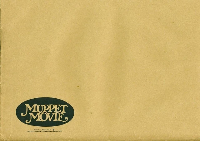 MUPPET MOVIE ORIGINAL Umschlag Kermit / Muppets /Jim Henson / Frank Oz ...