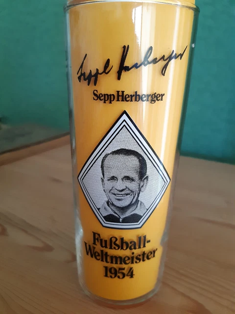5 GLÄSER, FUSSBALL Weltmeister 1954, Marke Hannen Alt-Logo EUR 5,00 ...
