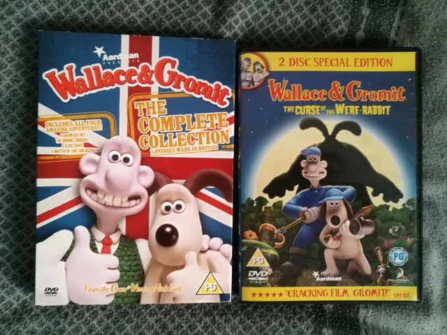 WALLACE & GROMIT - Complete Collection + Curse of the Were Rabbit DVD ...