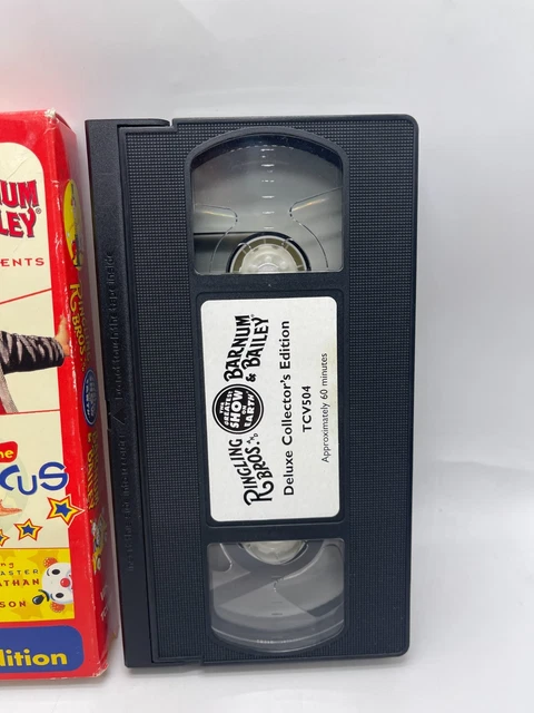 RINGLING BROS & Barnum & Bailey Circus Deluxe Collector's VHS 131st AND ...