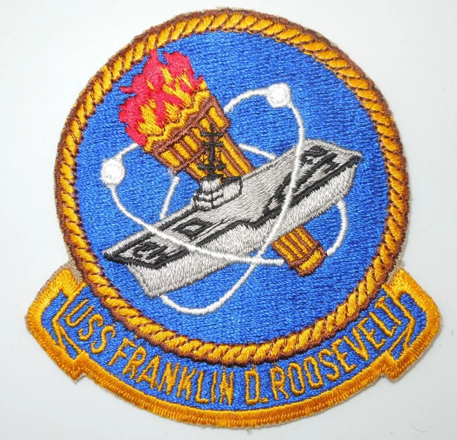 ORIGINAL US NAVY 1960's Vietnam War USS Catawba ATA-210 Patch E49 £19. ...