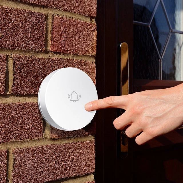 WIRELESS DOORBELL LONG Distance 150 M Self Powered No Battery 36 ...