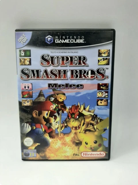 SUPER SMASH BROS Melee Nintendo Gamecube Versione Italiana Pal Ita EUR ...