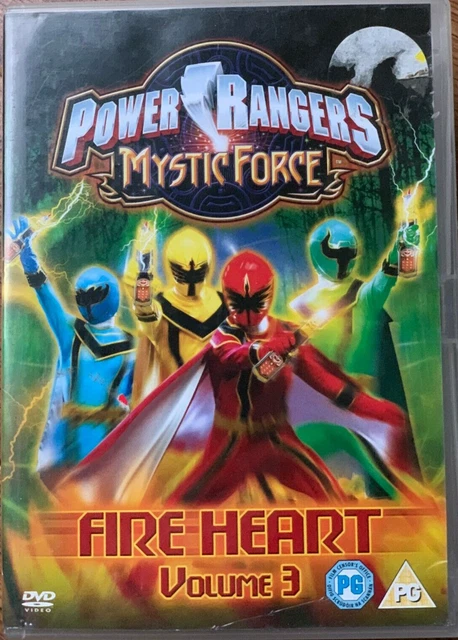 POWER RANGERS MYSTIC Force DVD Vol.3 Fire Cœur Culte Enfants Série TV ...