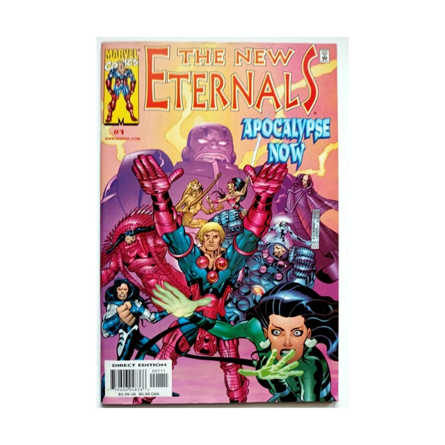 MARVEL COMICS COMIC New Eternals Apocalypse Now #1 Neuf dans sa boîte ...