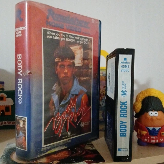 1984 BODY ROCK Roadshow Betamax- Not Vhs Beta Ex Rental Big Box 80s ...
