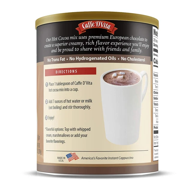 SUGAR FREE HOT Cocoa Mix - Sugar Free Hot Chocolate Mix, Gluten Free ...