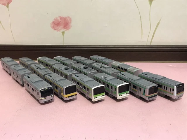 PLARAIL JR EAST Commuter Train Set Shonan Shinjuku Line Utsunomiya Sobu ...