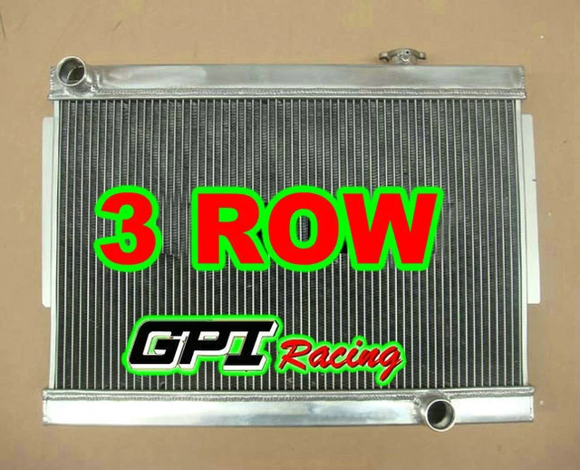 3 ROW ALUMINUM Alloy Radiator FOR Holden Torana LJ LC LH LX V8 chev ...