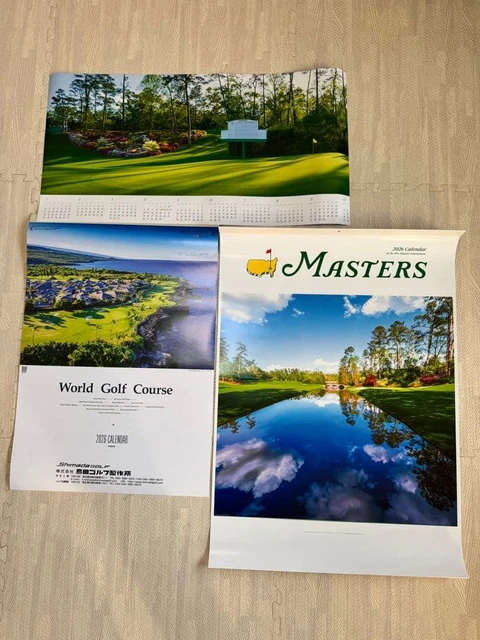 CALENDARIO MASTER Shimada Golf Anno Set di 2 EUR 69,31 - PicClick IT