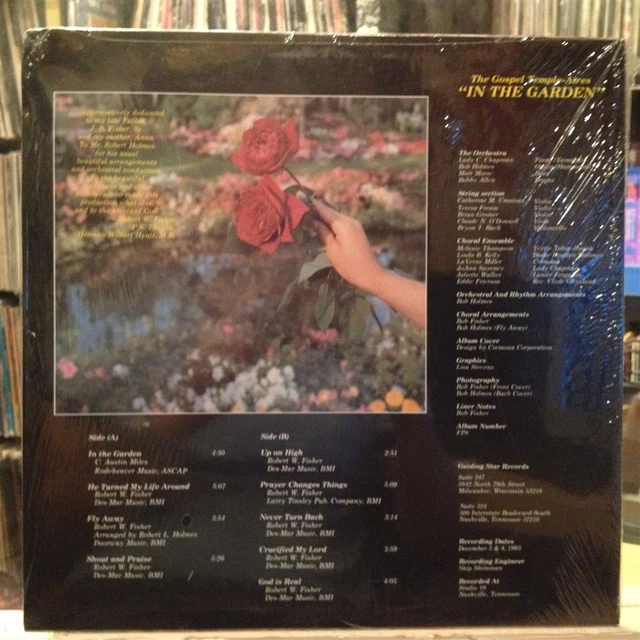 SEALED LP~GOSPEL TEMPLE AIRES~Rev. CLYDE CLEVELAND~JULIETTE WALKER~In ...