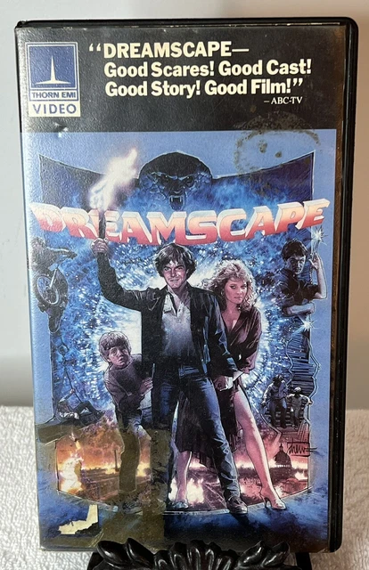 VTG DREAMSCAPE VHS Clamshell Case Thorn EMI Video Dennis Quaid Kate Capshaw 1983 £10.67 ...