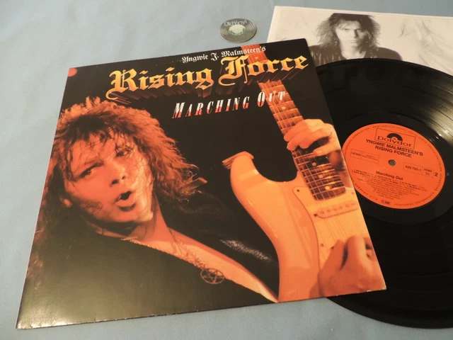 LP YNGWIE J. Malmsteen's Rising Force Marching Out 1985 Germany | EX ...