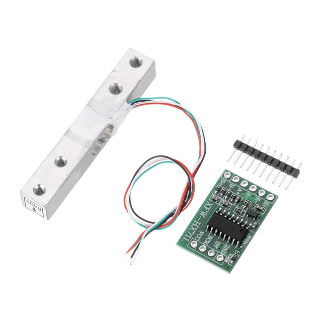 DIGITAL LOAD CELL Weight Sensor 20KG + HX711 Module Weighing Sensor A/D ...