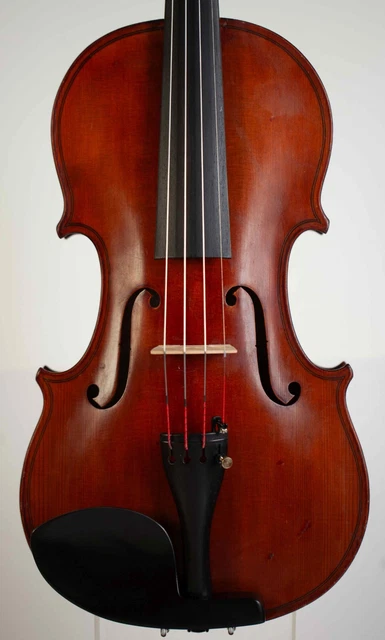 VERY OLD NICE 4/4 violin violon viola Geige Bratsche labeled Camillo ...