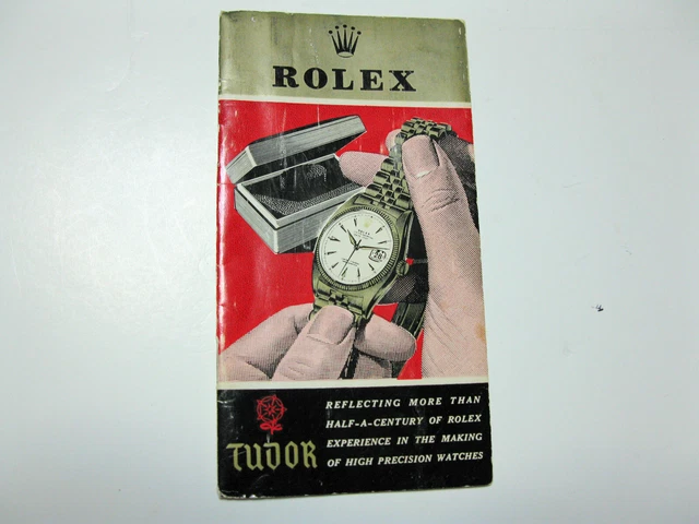 RARE VINTAGE ROLEX Tudor Pamphlet Brochure 1958 Canada $250.00 ... RARE VINTAGE ROLEX Tudor Pamphlet Brochure 1958 Canada $250.00 ...