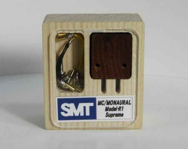 SMT MODEL-R1 SUPREME MC Monaural Cartridge rosewood rare Unused JP New ...