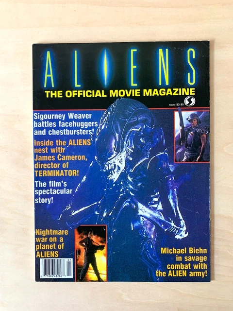 ALIENS, THE OFFICIAL Movie Magazine (1986) - Sigourney Weaver - Alien ...