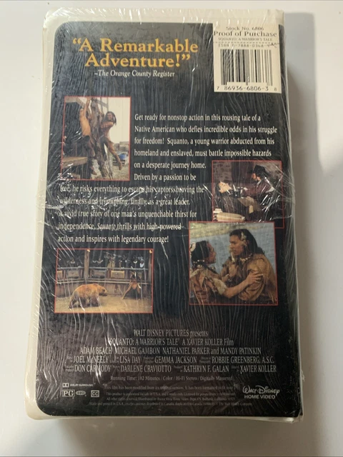 SQUANTO: A WARRIORS Tale (VHS, 1996) K-Mart Special! £0.74 - PicClick UK