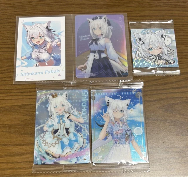 HOLOLIVE EXPO 2025 Cheki-Style Card Shirokami Fubuki Wafer Clear £63.35 ...