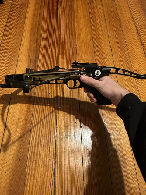 SNAKE EYE TACTICAL Cobra System Self Cocking Pistol Crossbow 80 lbs 225 ...