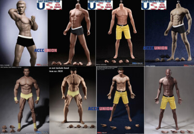 PHICEN TBLEAGUE 1/6 scale Steel Skeleton Male MUSCULAR SEAMLESS FIGURE ...