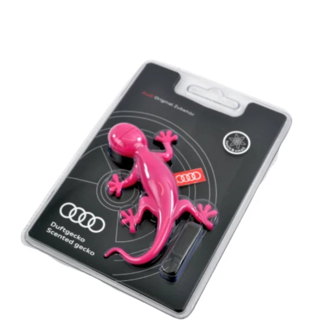 NOUVEAU VÉRITABLE AUDI Gecko désodorisant intérieur parfum doux fleuri ...