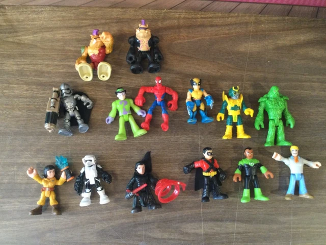 FISHER PRICE IMAGINEXT Super Friends Character Figures Lot £14.57 ...