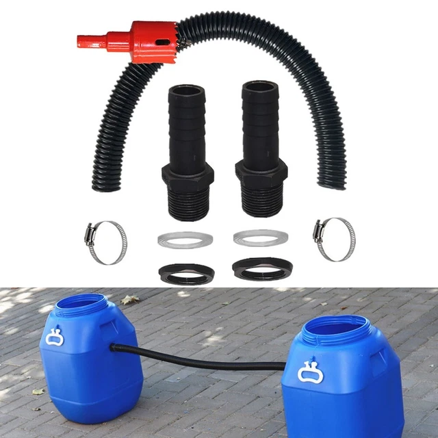 RAINWATER CONNECTION KIT for IBC Tanks Includes 100cm Long Hose for ...