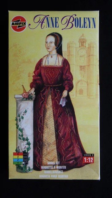 AIRFIX ANNE BOLEYN, Model Kit, Famous Women 1/12 Scale £25.68 - PicClick UK