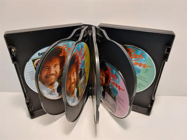 BOB ROSS - 10-Disk Set: 1-Hour Instructional Painiting Guides - 10 DVD ...