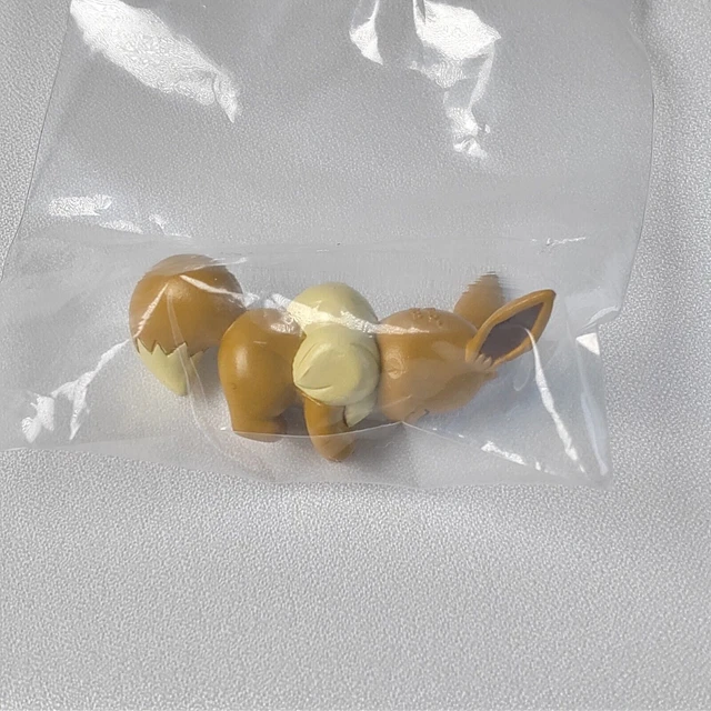 Eevee Pokemon Gacha Mini Figure On The Cable Accessary Nintendo Japan F
