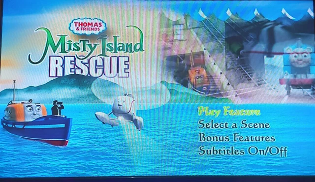 THOMAS & FRIENDS Misty Island Rescue Feature Film Bash Kids Children ...