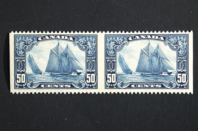 CANADA #158B 50C Dark Blue "Bluenose" OG MNH-VF W/Cert. $750.00 ...