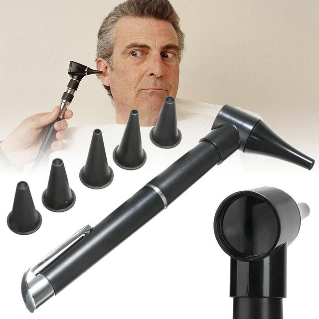 MINI OTOSCOPE EAR Scope Fibre Optic Medical Diagnostic Ear Wax ...