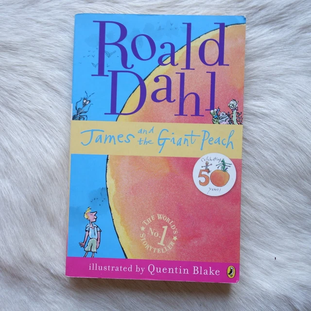 ROALD DAHL JAMES AND THE GIANT PEACH Book 2007 Childrens Roald Dahl ...