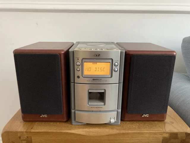JVC VINTAGE MICRO Component CD, Cassette, Radio Hifi System - Model UX ...