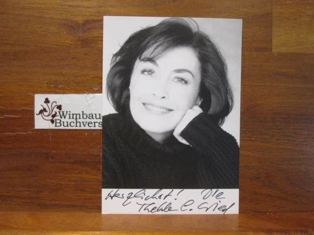ORIGINAL AUTOGRAMM THEKLA Carola Wied Schauspielerin /// Autogramm ...